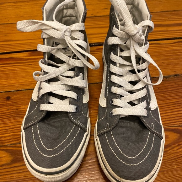 Vans | Shoes | Vans Sk8hi Gray | Poshmark